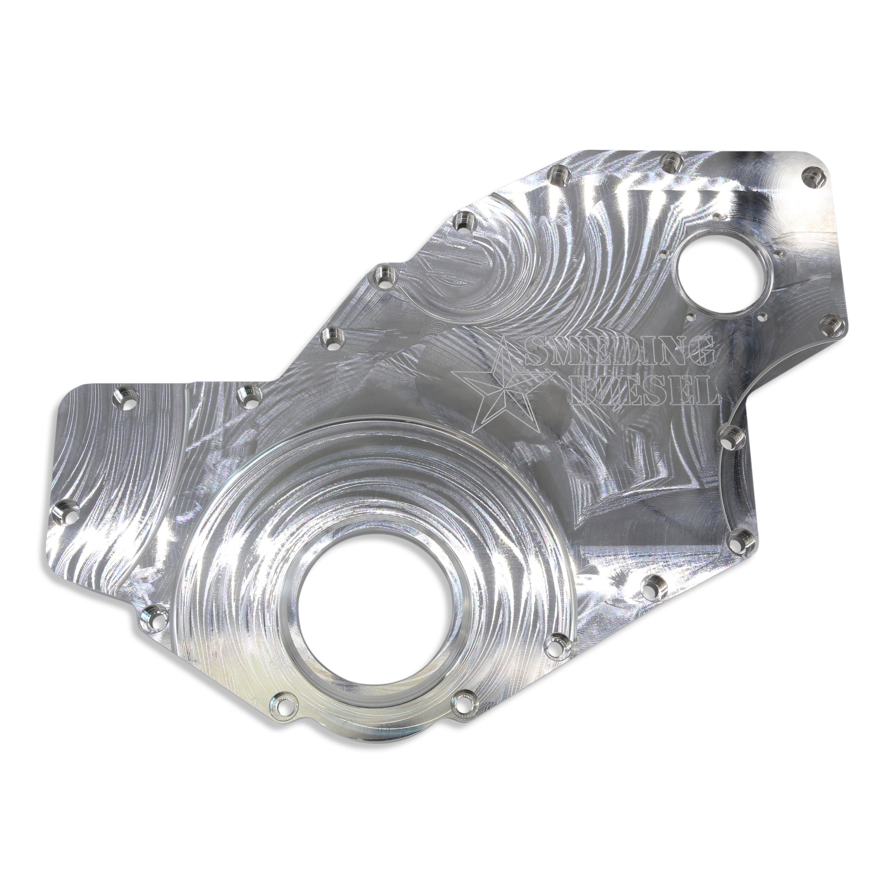 Smeding Diesel Billet Timing Cover for 5.9L/6.7L Cummins 03-24 ...