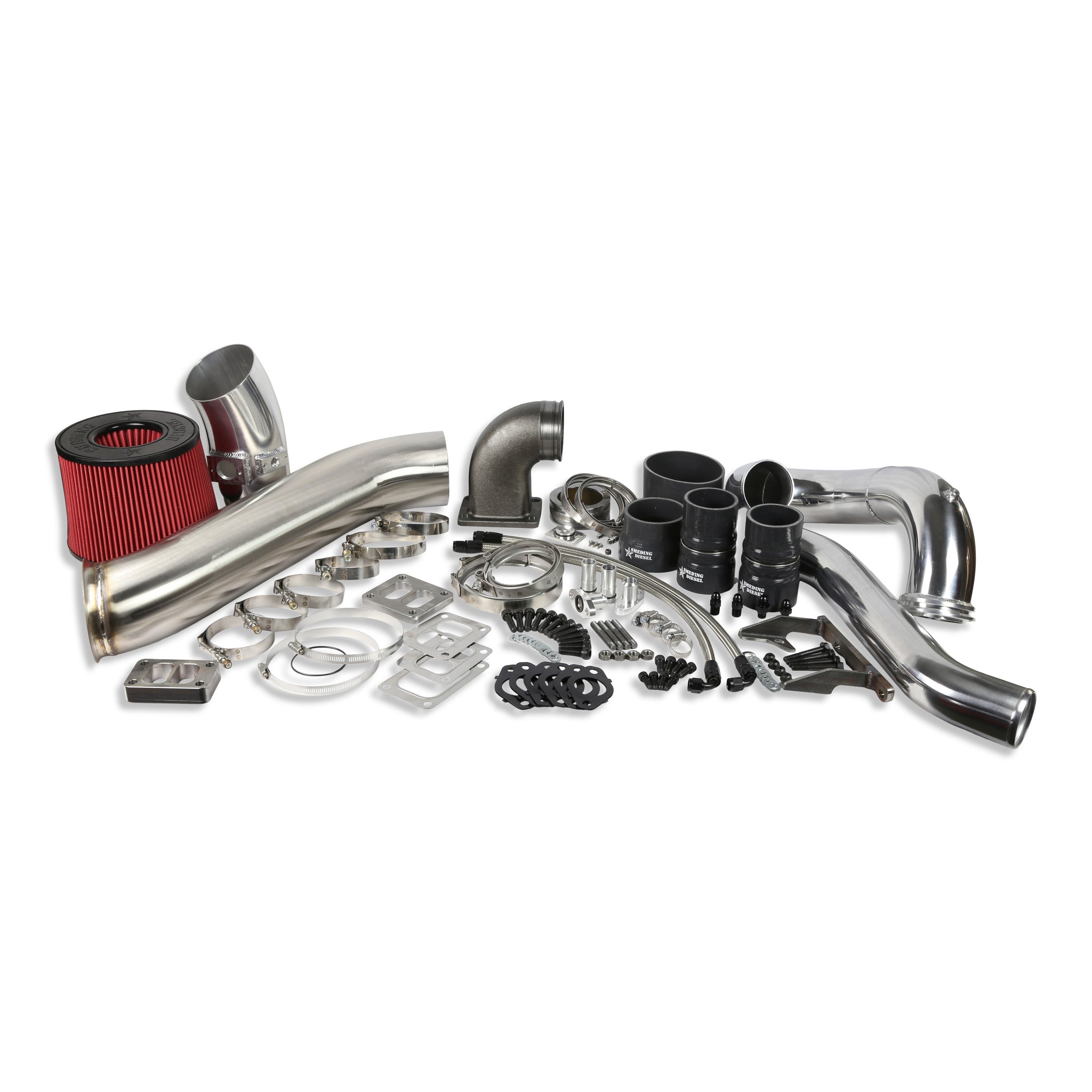 Smeding Diesel Compound Turbo Kit 03-09 Cummins 5.9L and 6.7L – Smeding ...
